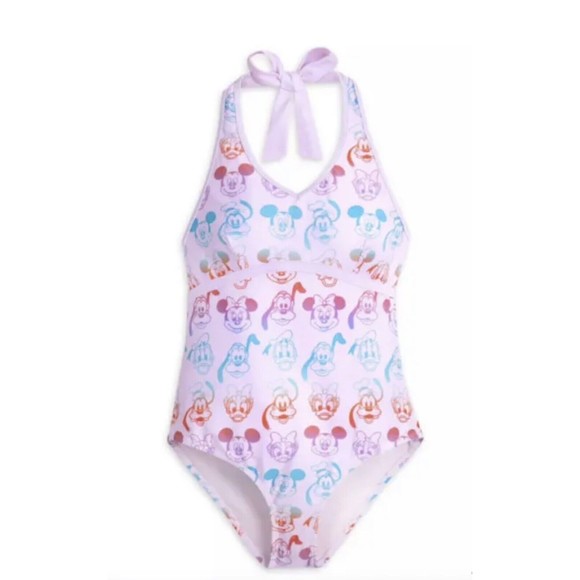 Disney | Swim | Disney Mickey Mouse Friends Womens Large Swimsuit ...